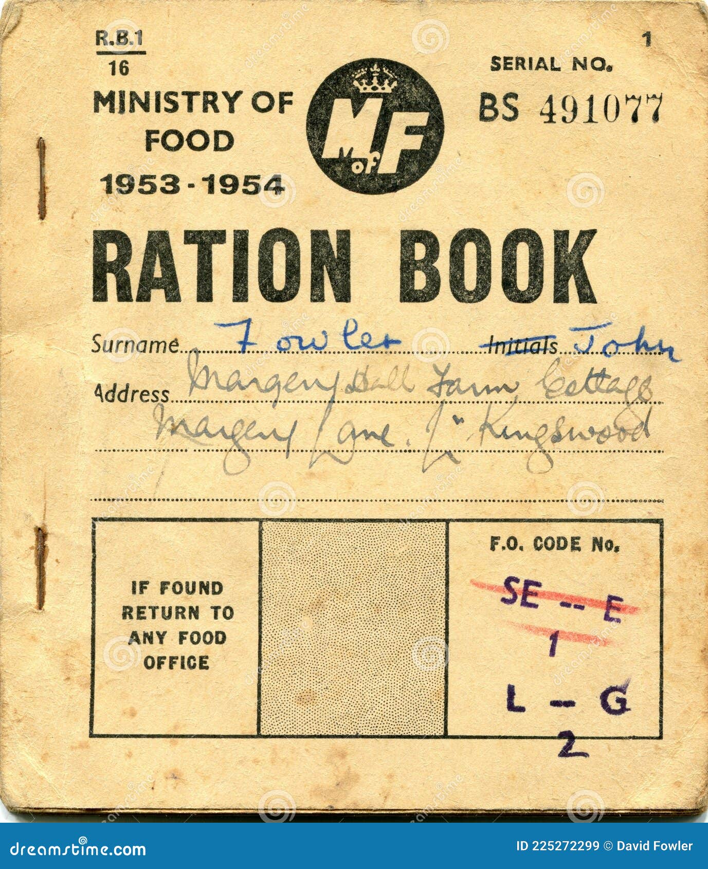British food ration book editorial stock image. Image of world - 225272299