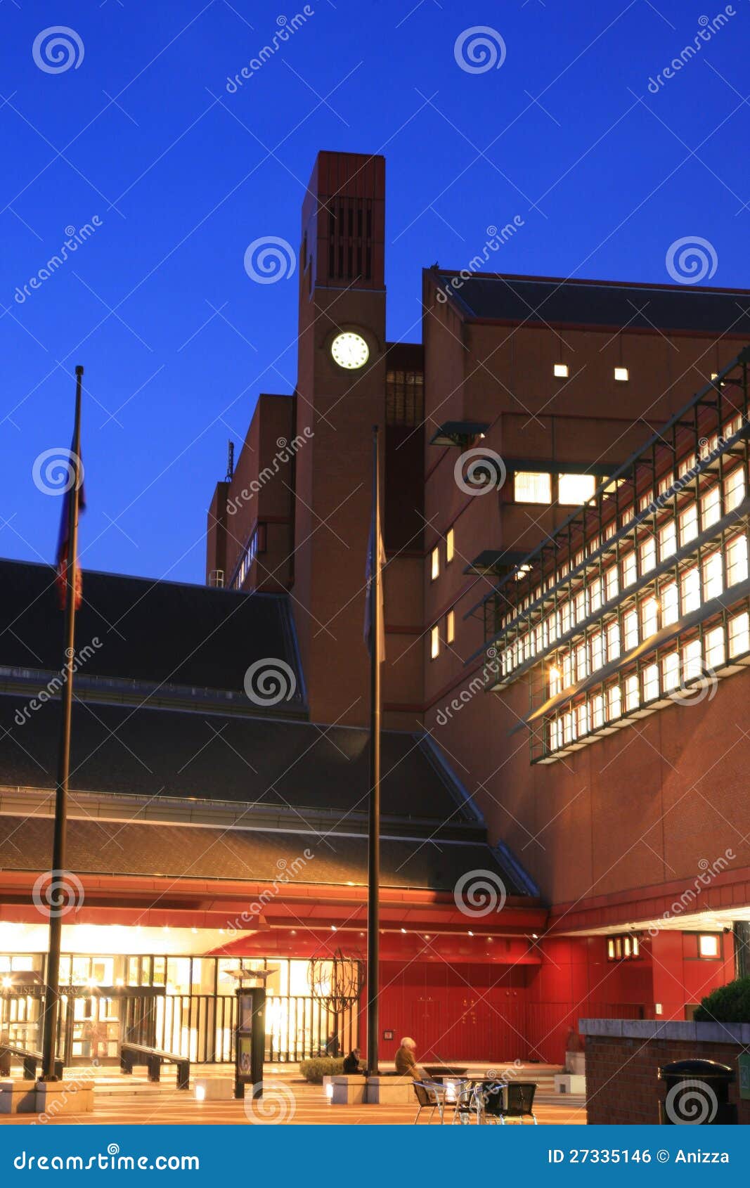 The British Library - Exterior Editorial Photo - Image of building ...