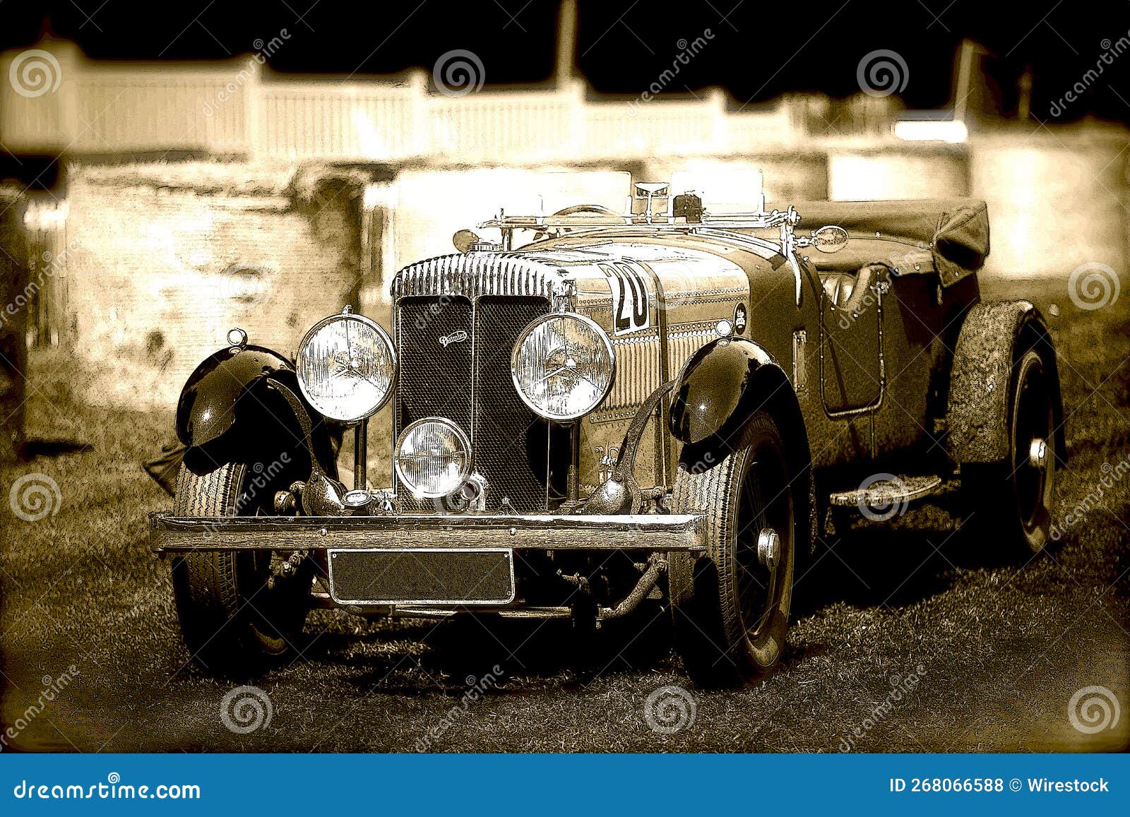 British Luxury Vintage Car Daimler Editorial Stock Photo - Image of ...