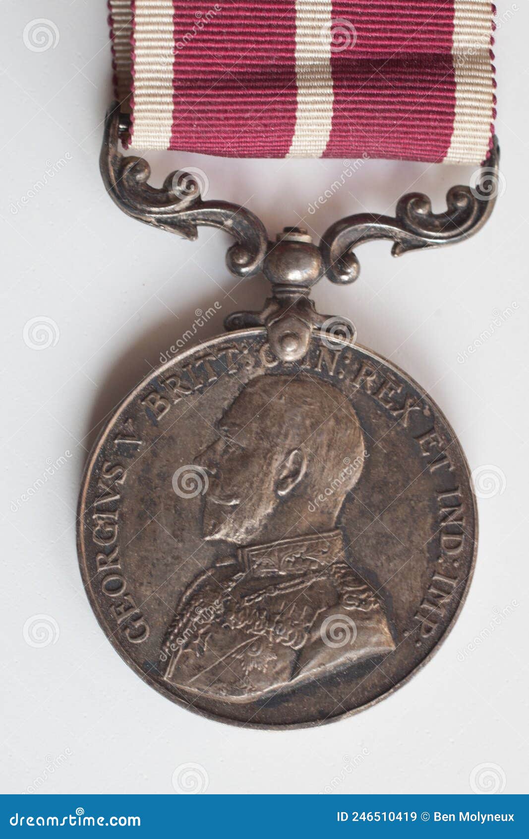 The Meritorious Service Medal, A British Medal Awarded To Sergeants And ...
