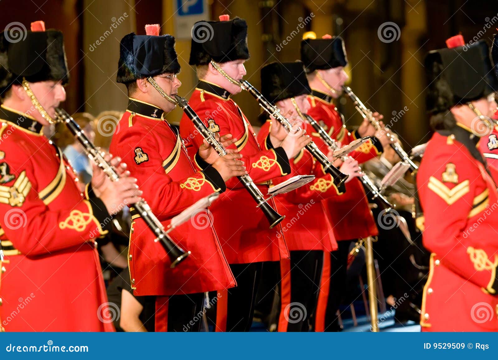British military band editorial stock image. Image of arms - 9529509