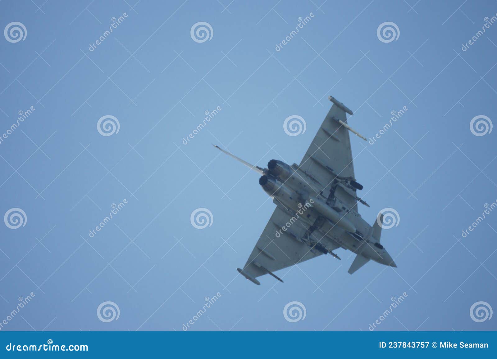 British Military Front Line Fighter Jet Stock Image - Image of launched ...