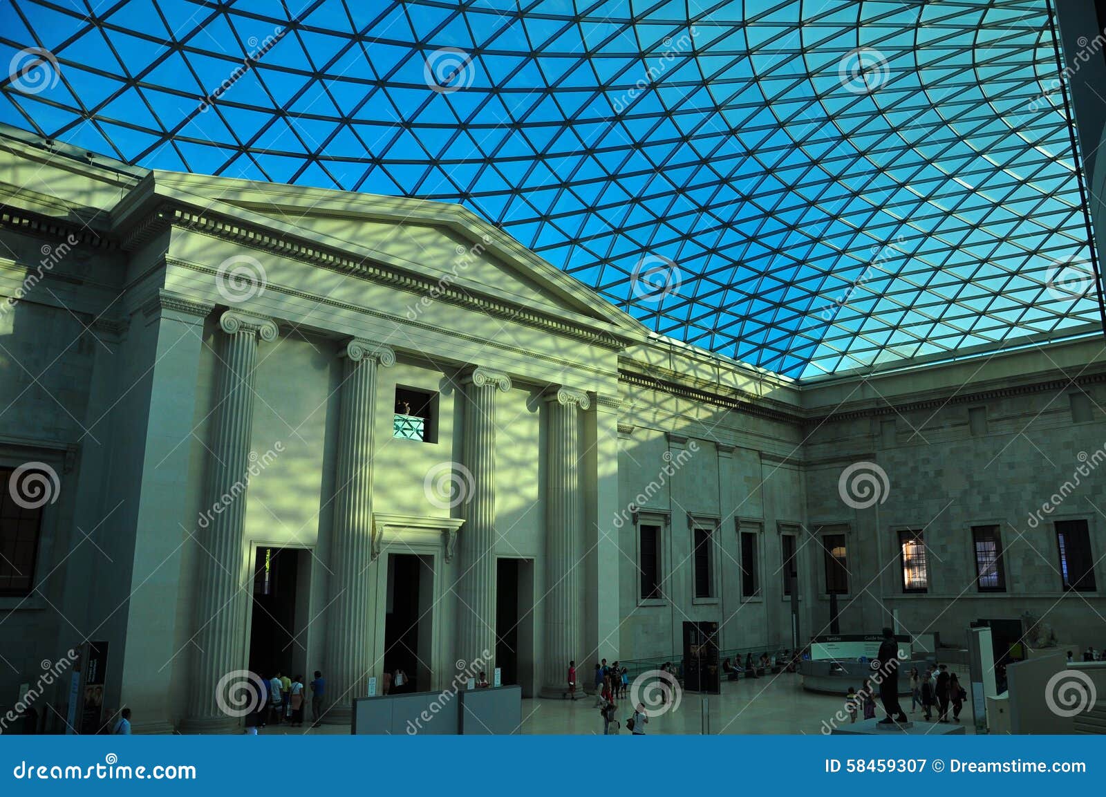 British Museum Interior editorial photography. Image of landmark - 58459307
