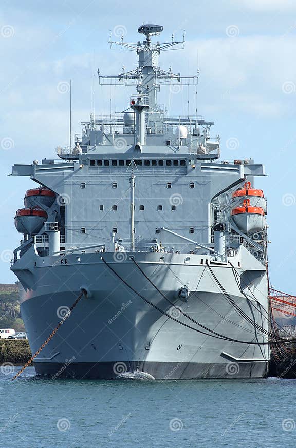 A British Navy ship. stock image. Image of industrial - 2988261