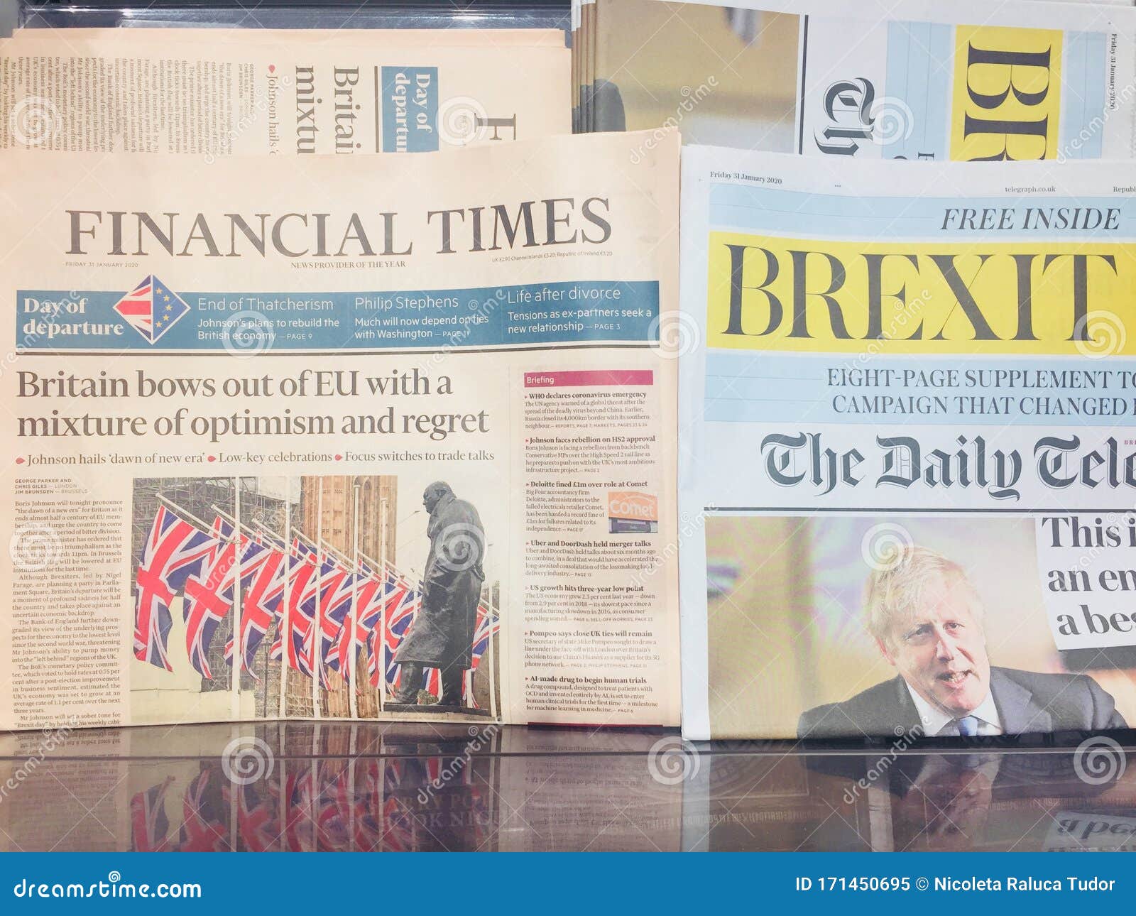 British Newspaper on Brexit Day 31 January 2020 Editorial Image - Image ... British Newspaper on Brexit Day 31 January 2020 Editorial Image - Image ...