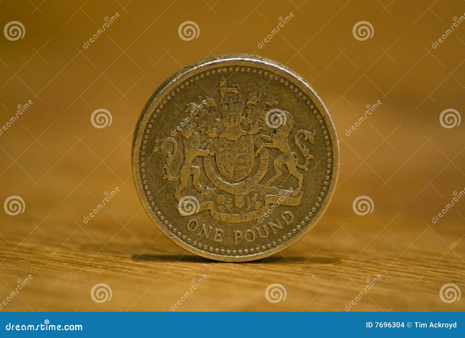 British one pound coin stock photo. Image of pound, cash - 7696304