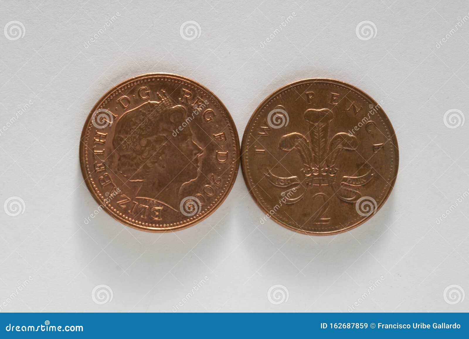British 2p Piece stock image. Image of pence, spare - 162687859