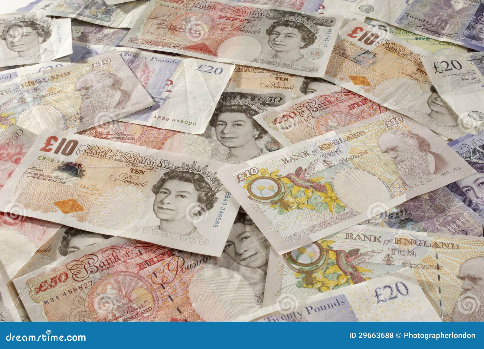 British Paper Currency editorial stock photo. Image of banknote - 29663688