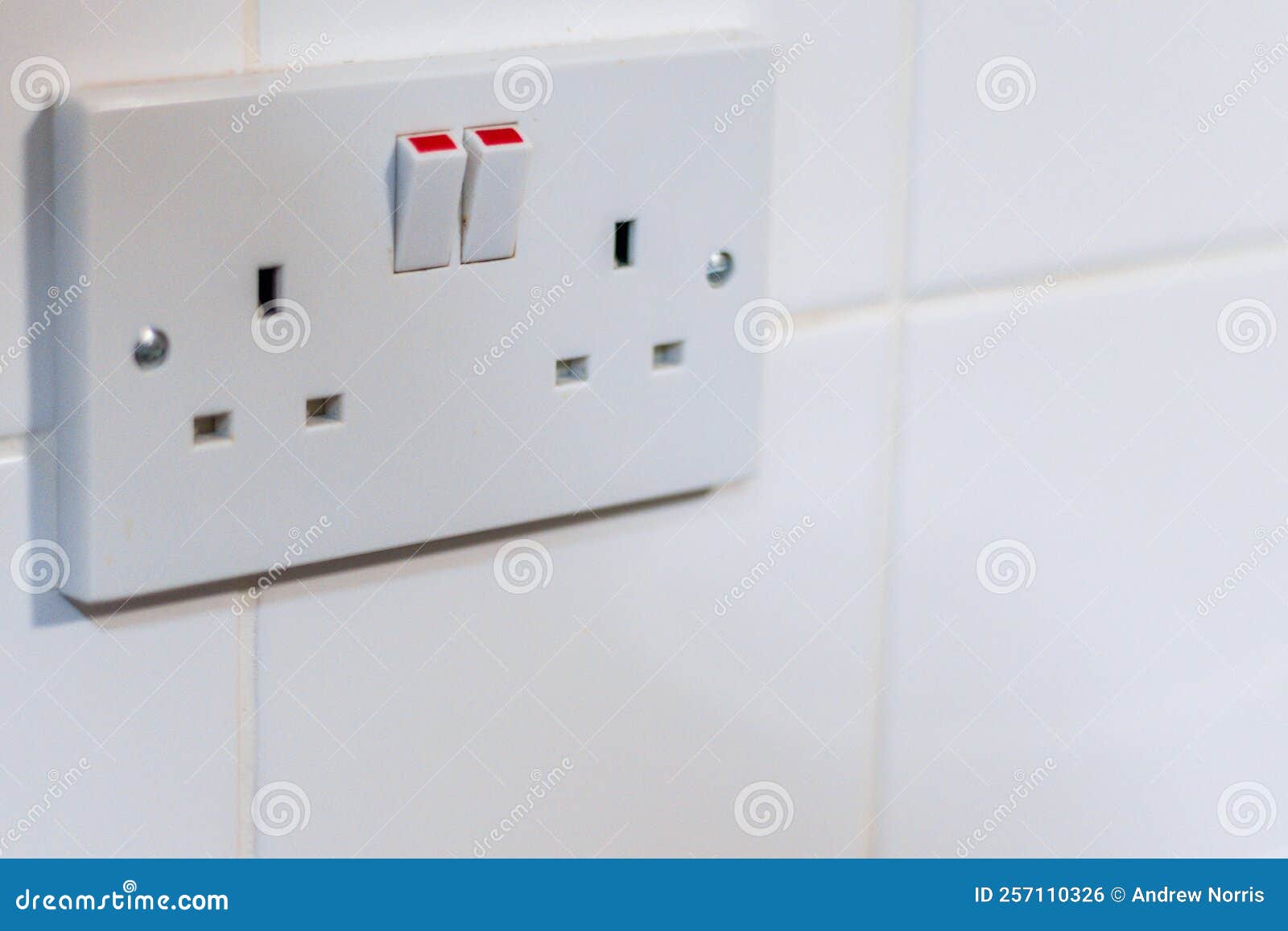 British Plug Socket stock photo. Image of british, output - 257110326