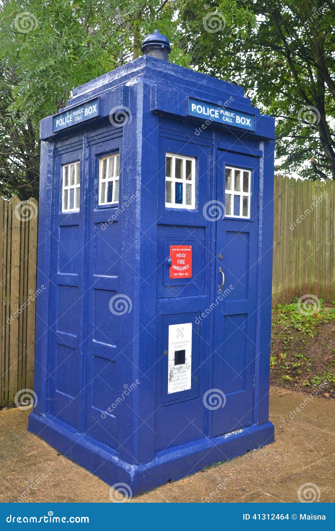 British Police Box stock photo. Image of technology, british - 41312464
