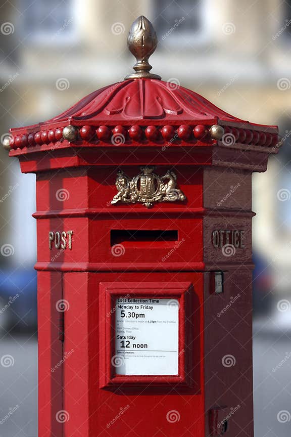 British Post Box - City of Bath - England Editorial Photo - Image of ...