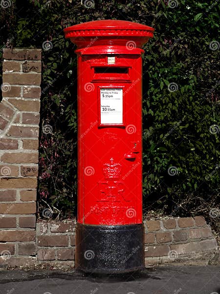 British Post Office Box stock photo. Image of posting - 11102974