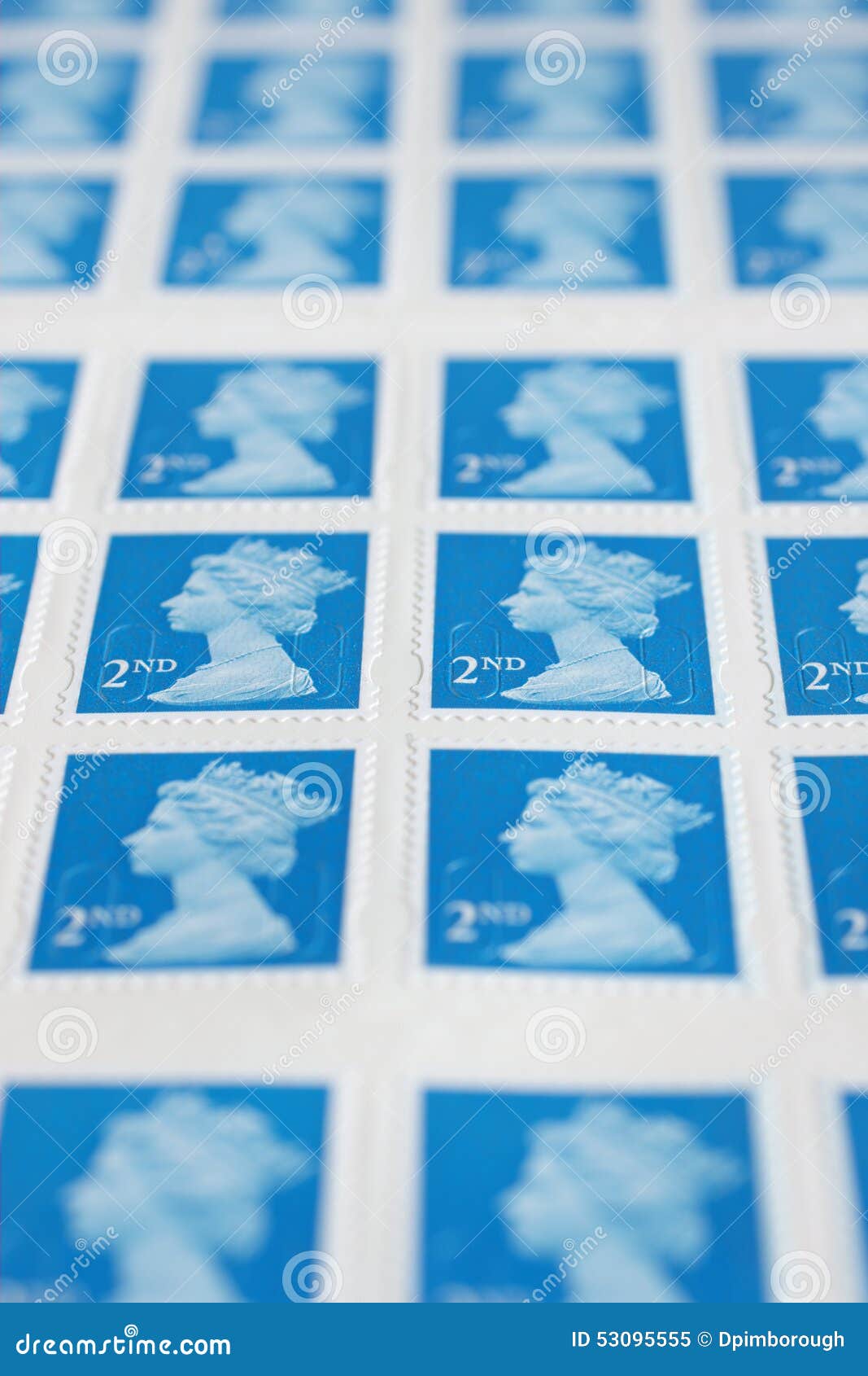 British Postage Stamps editorial image. Image of kingdom - 53095555