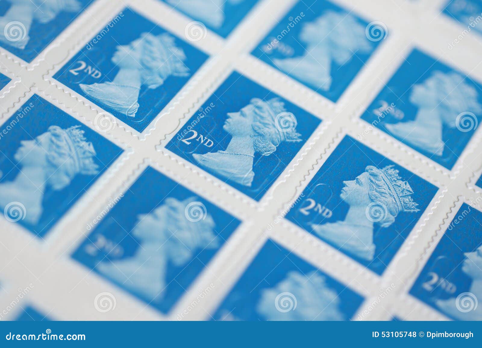 British Postage Stamps editorial stock photo. Image of post - 53105748
