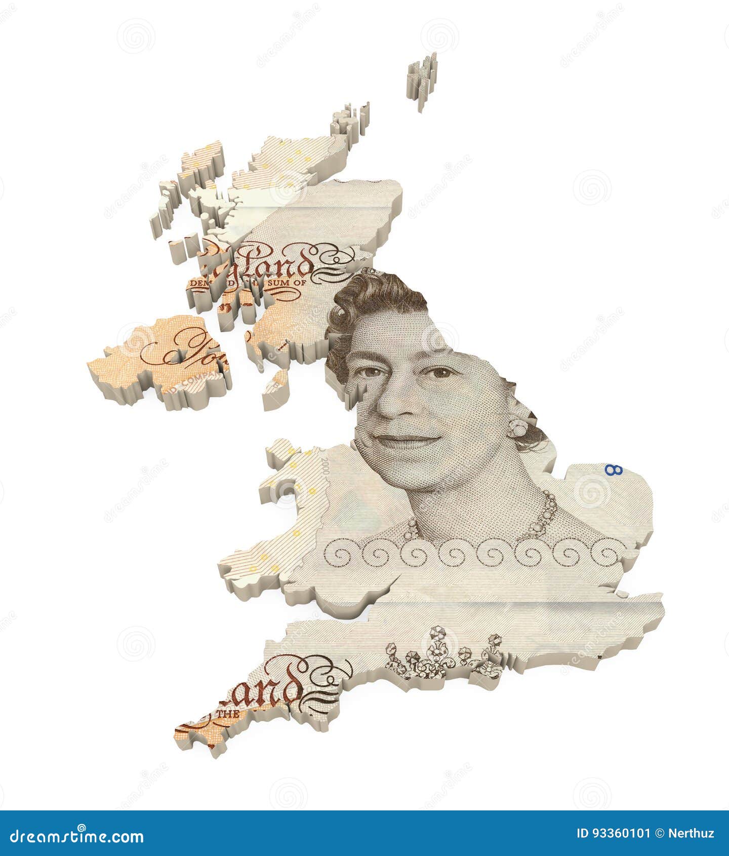 British Pound Notes House Perspective Editorial Image | CartoonDealer ...