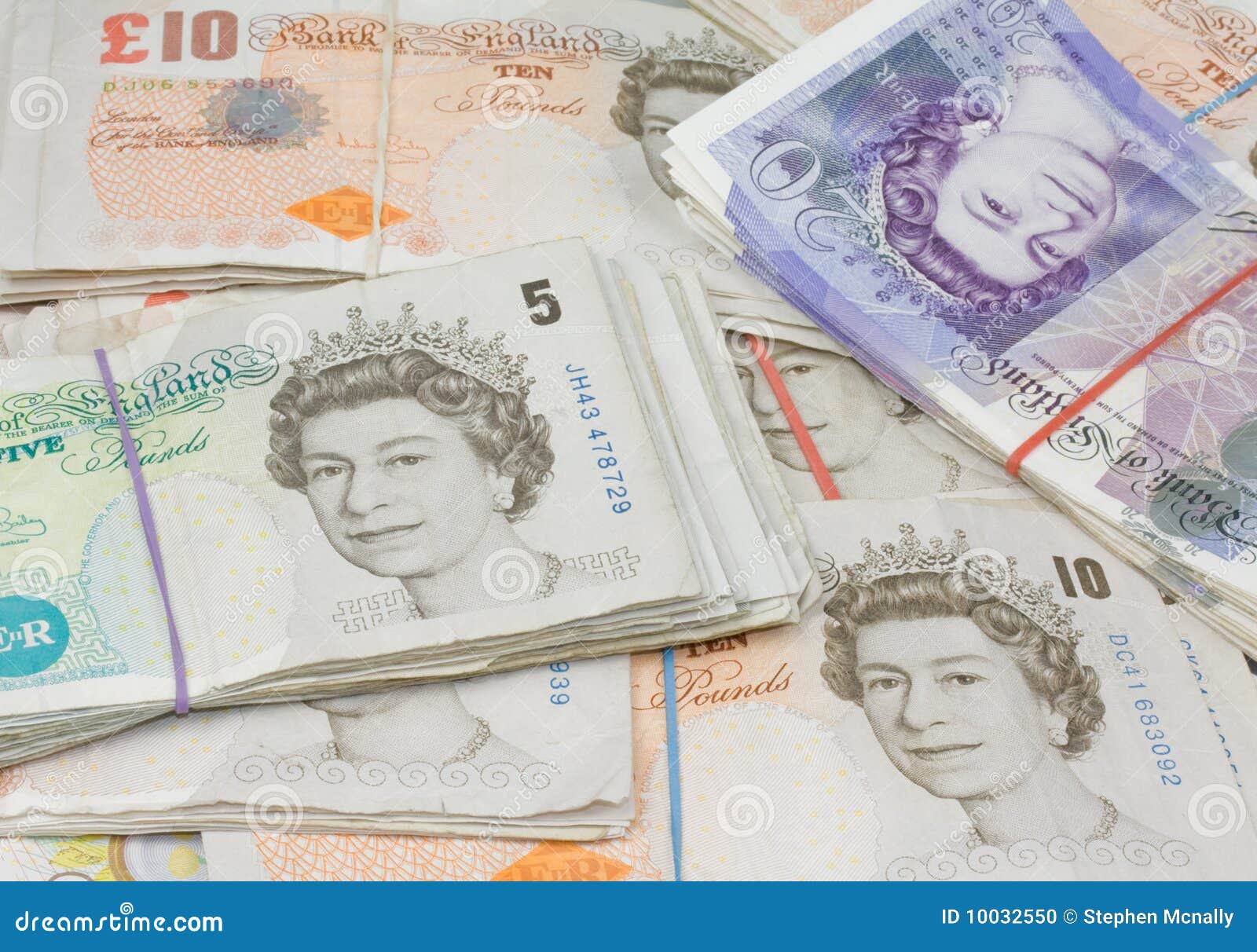 British pound notes editorial image. Image of wealth - 10032550