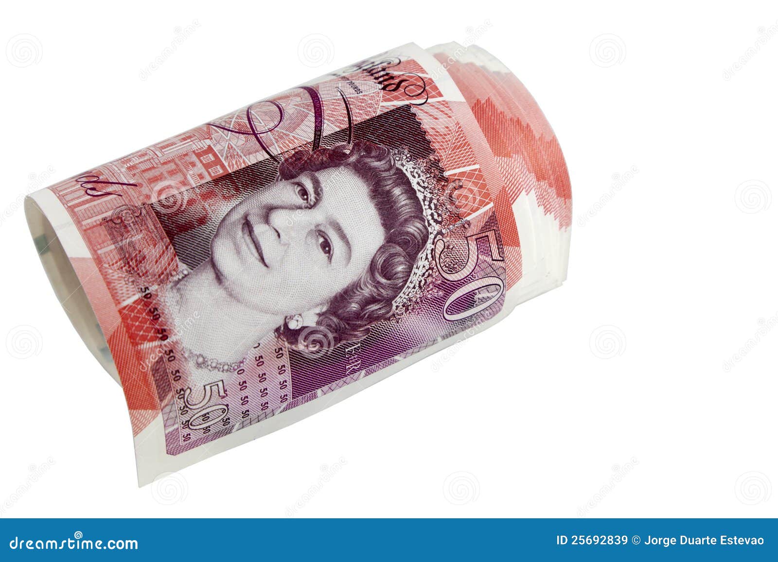 British Pound Sterling Banknote Circle Editorial Stock Image - Image of ...