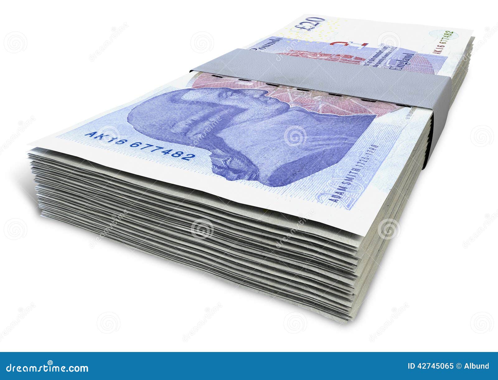 British Pound Sterling Notes Bundles Editorial Image - Image of england ...