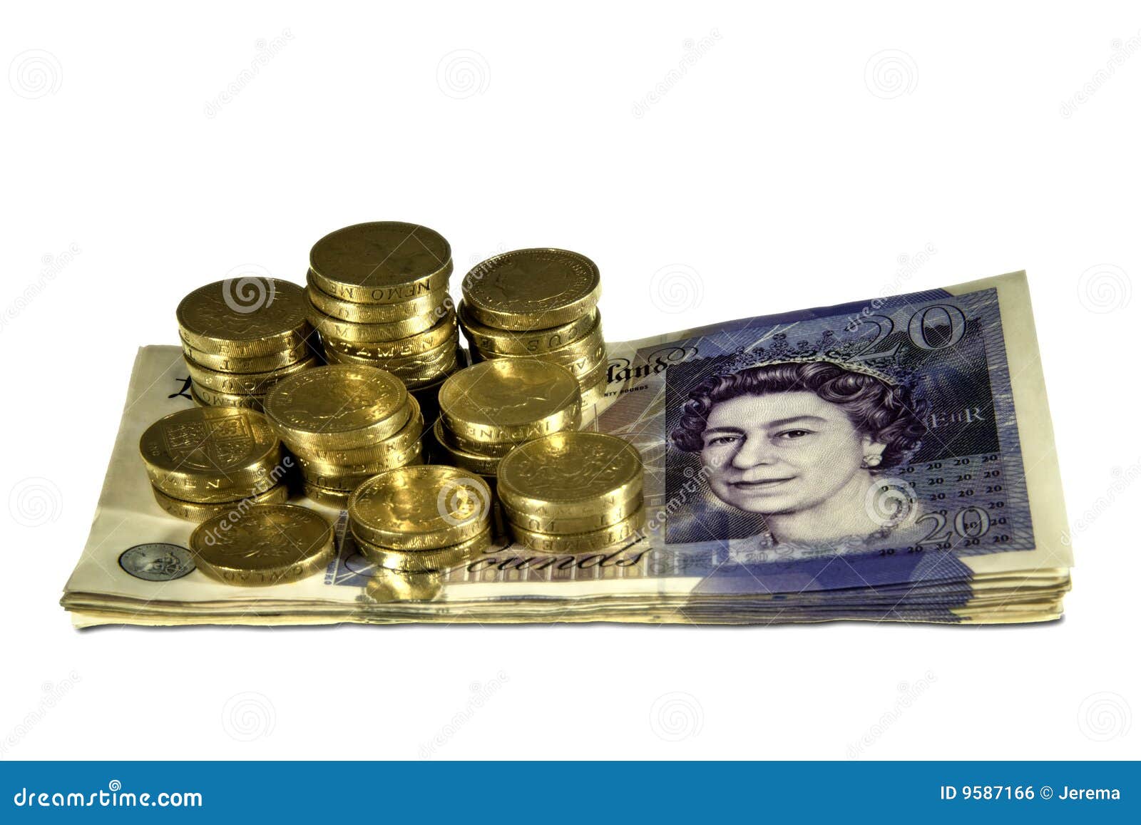 British Pounds editorial photo. Image of bank, england - 9587166