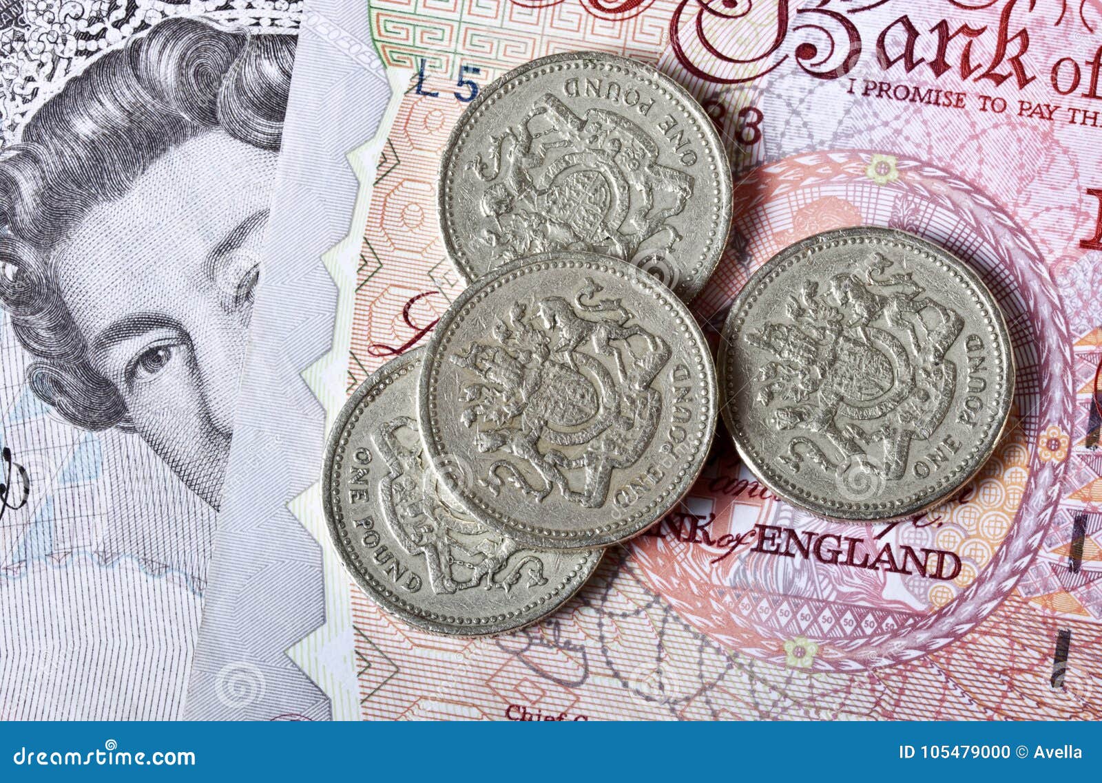 British Pounds Notes and Coins. Editorial Image - Image of bank ...