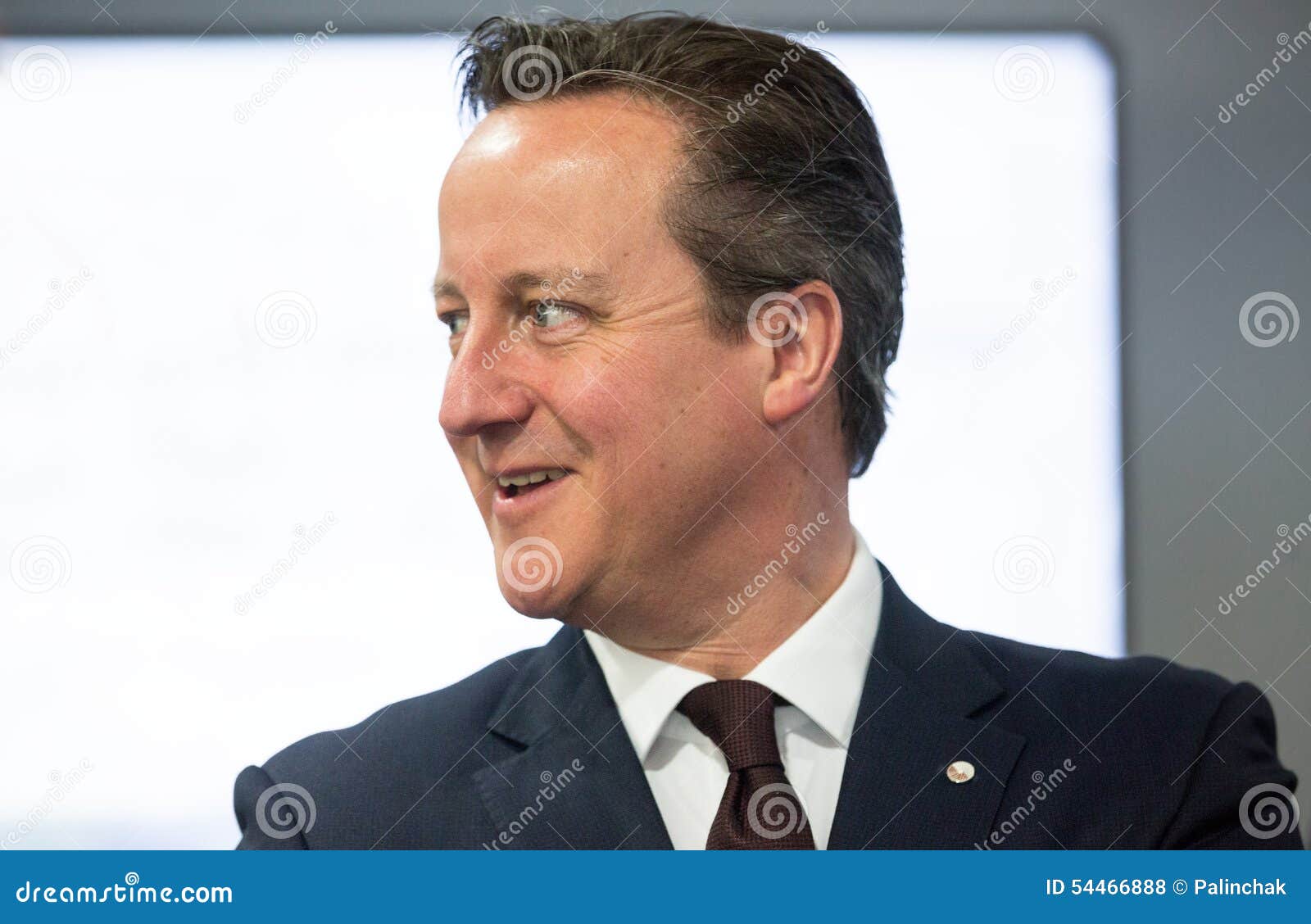 British Prime Minister David Cameron Editorial Stock Photo - Image of ...