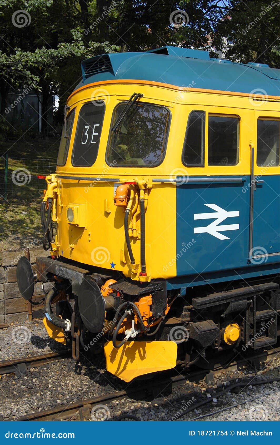 British Rail Class 37 Locomotive Editorial Photo | CartoonDealer.com ...