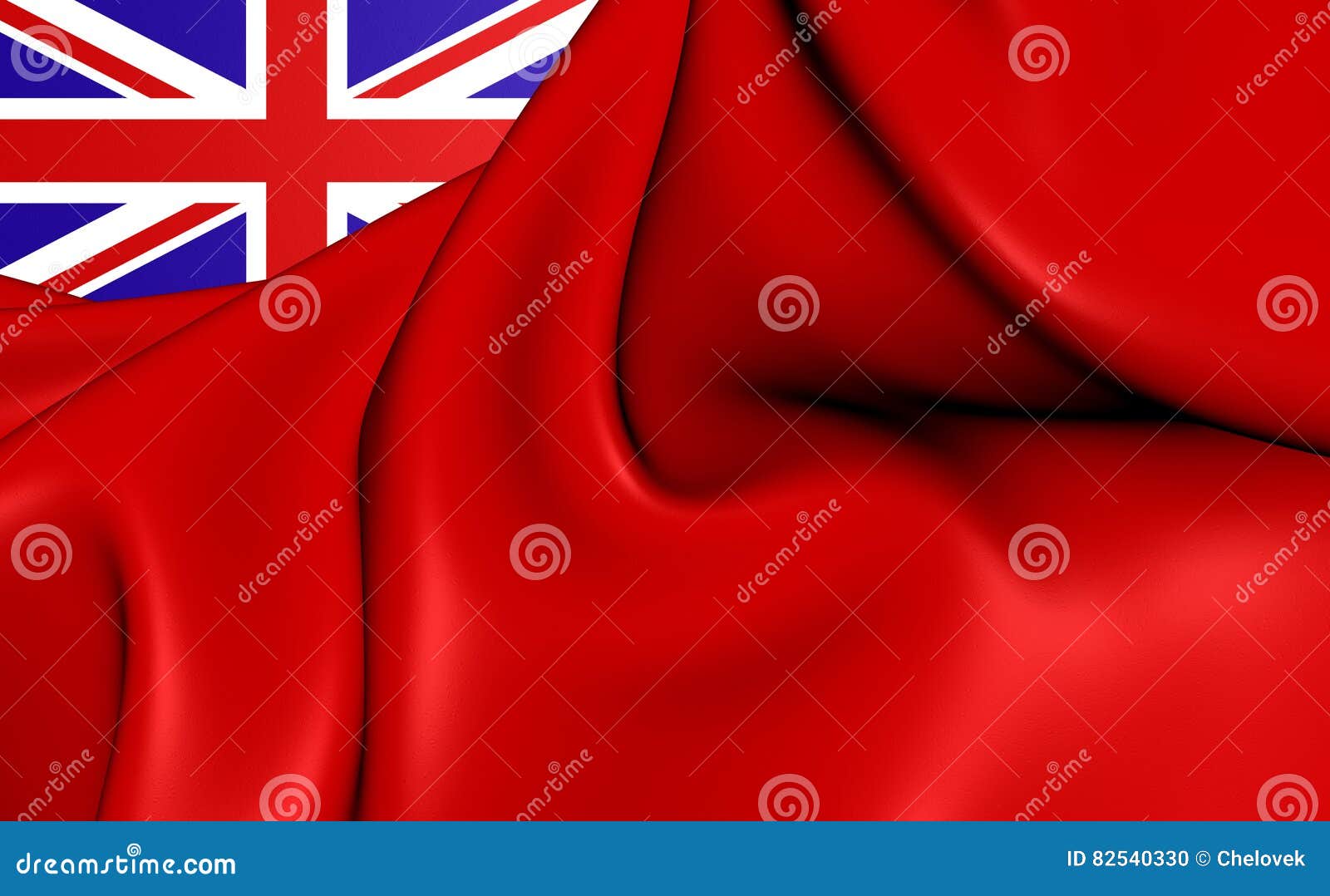 British Red Ensign stock illustration. Illustration of wave - 82540330