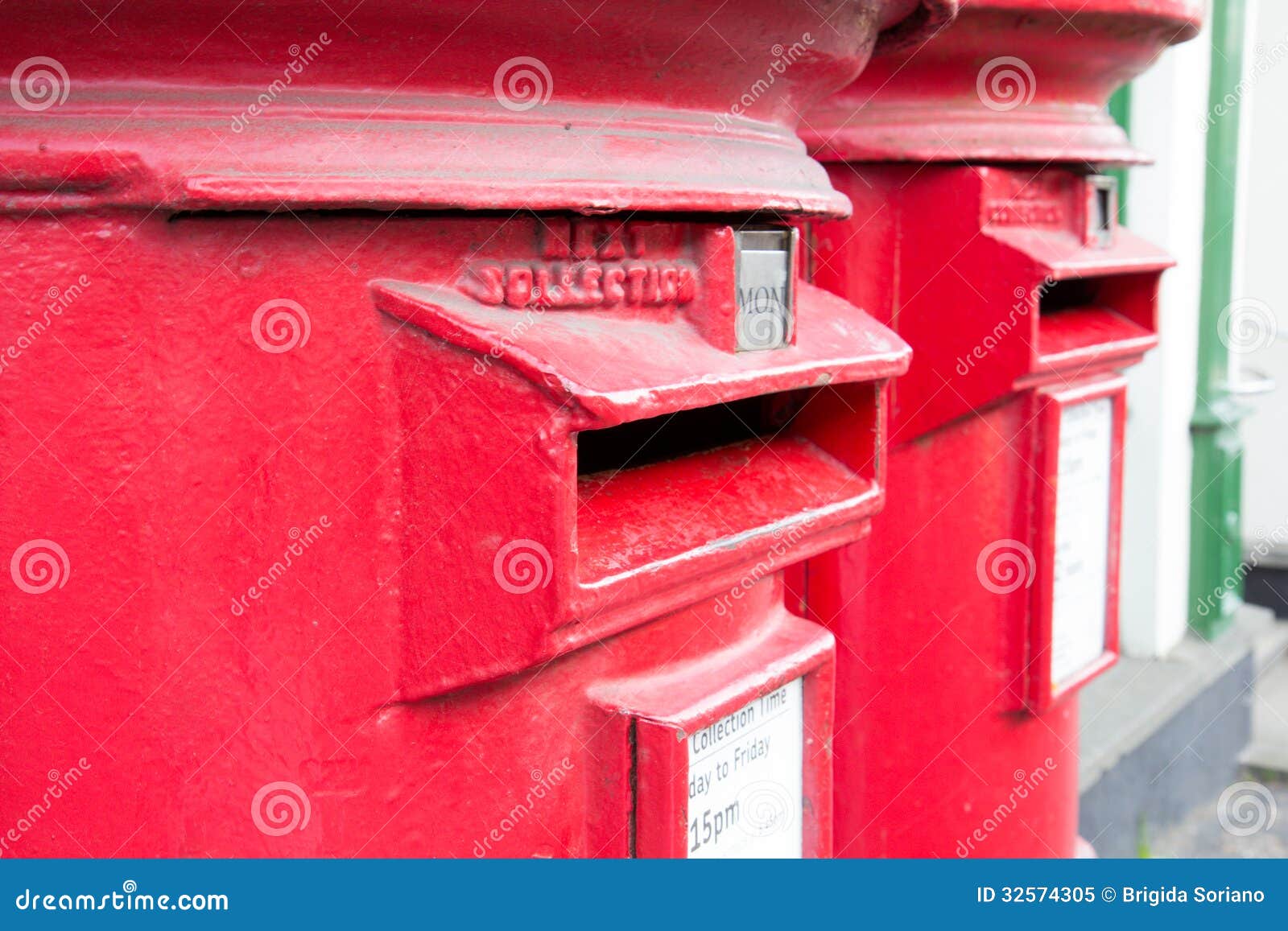 British red mail boxes stock image. Image of traditional - 32574305