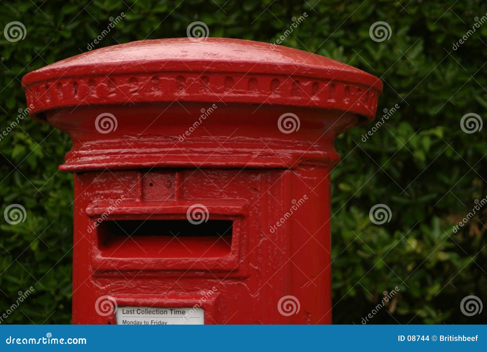 British red post box stock photo. Image of great, traditional - 8744