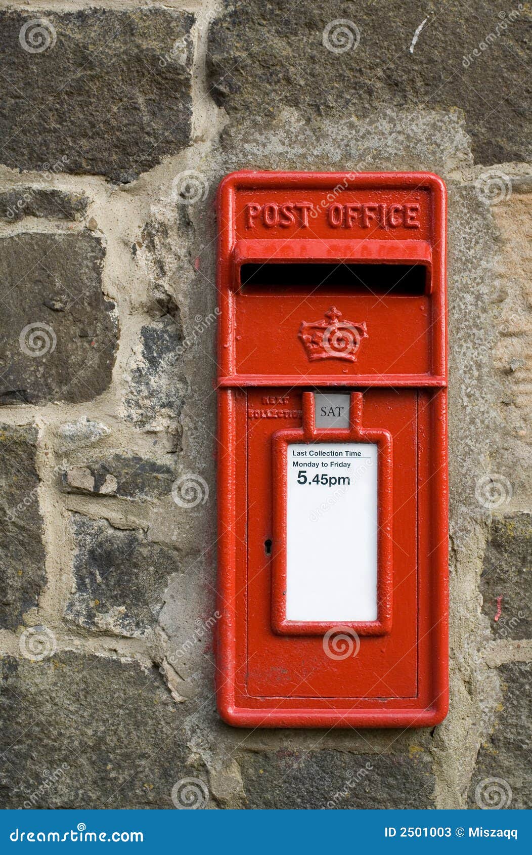 British red post box stock image. Image of english, scotland - 2501003