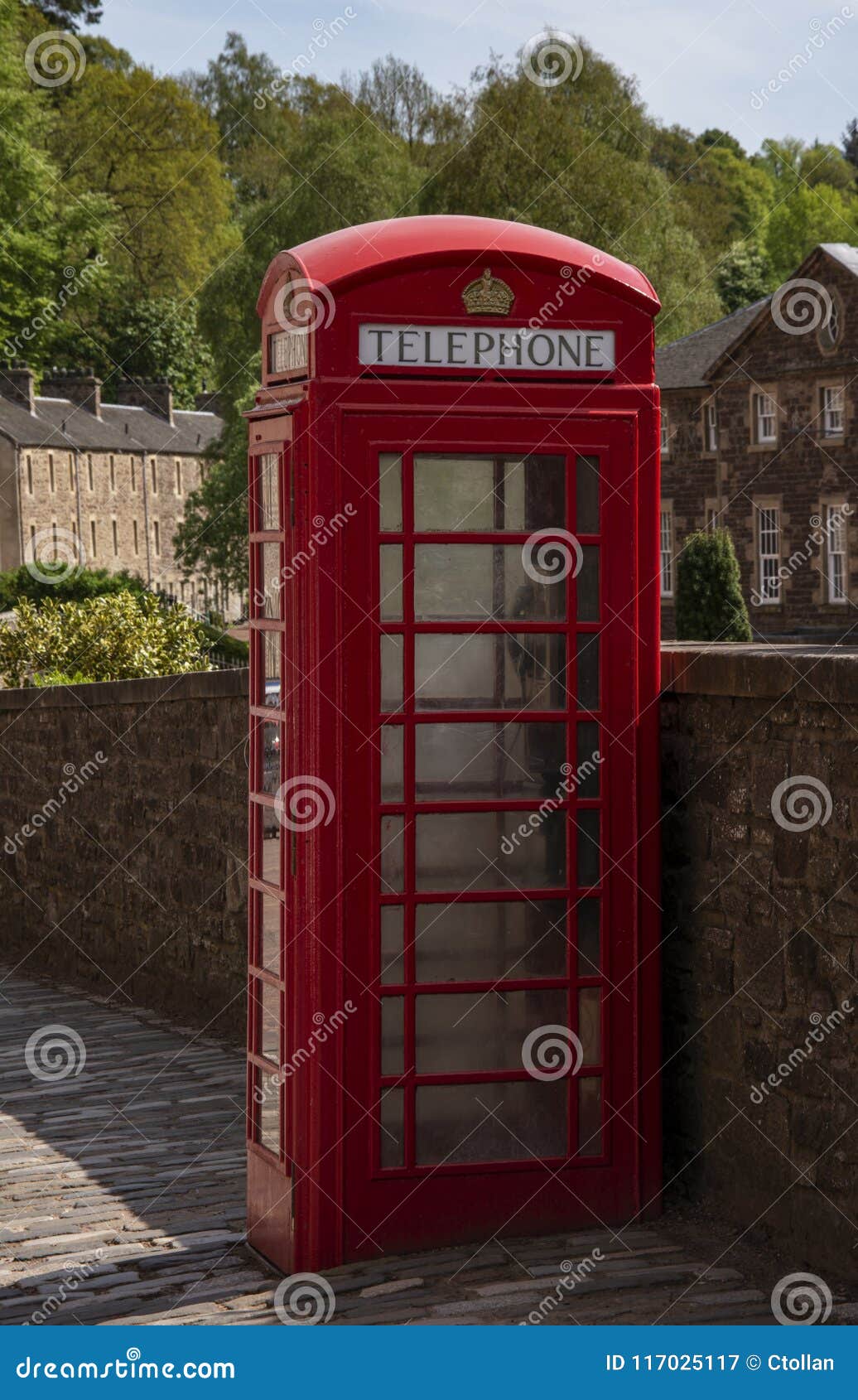 British Red Public Telephone Stock Image - Image of industries, public ...