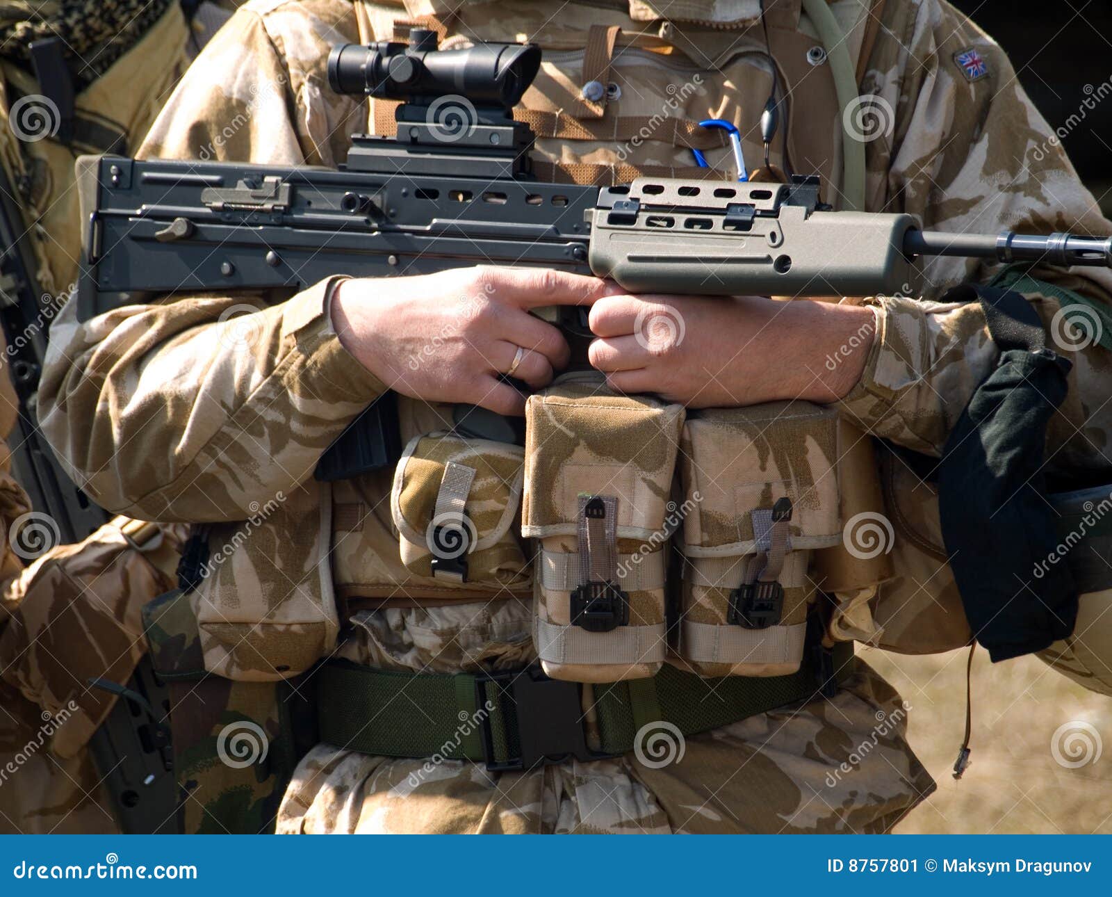 British Royal Commando stock image. Image of service, forces - 8757801