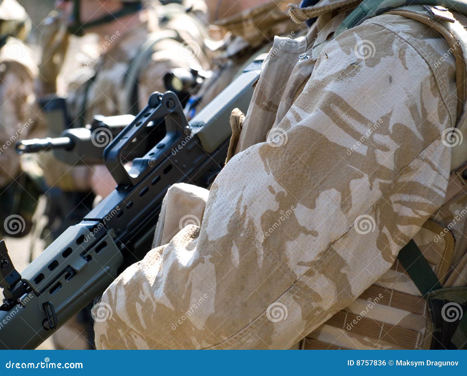 British Royal Commando stock photo. Image of male, royal - 8757836