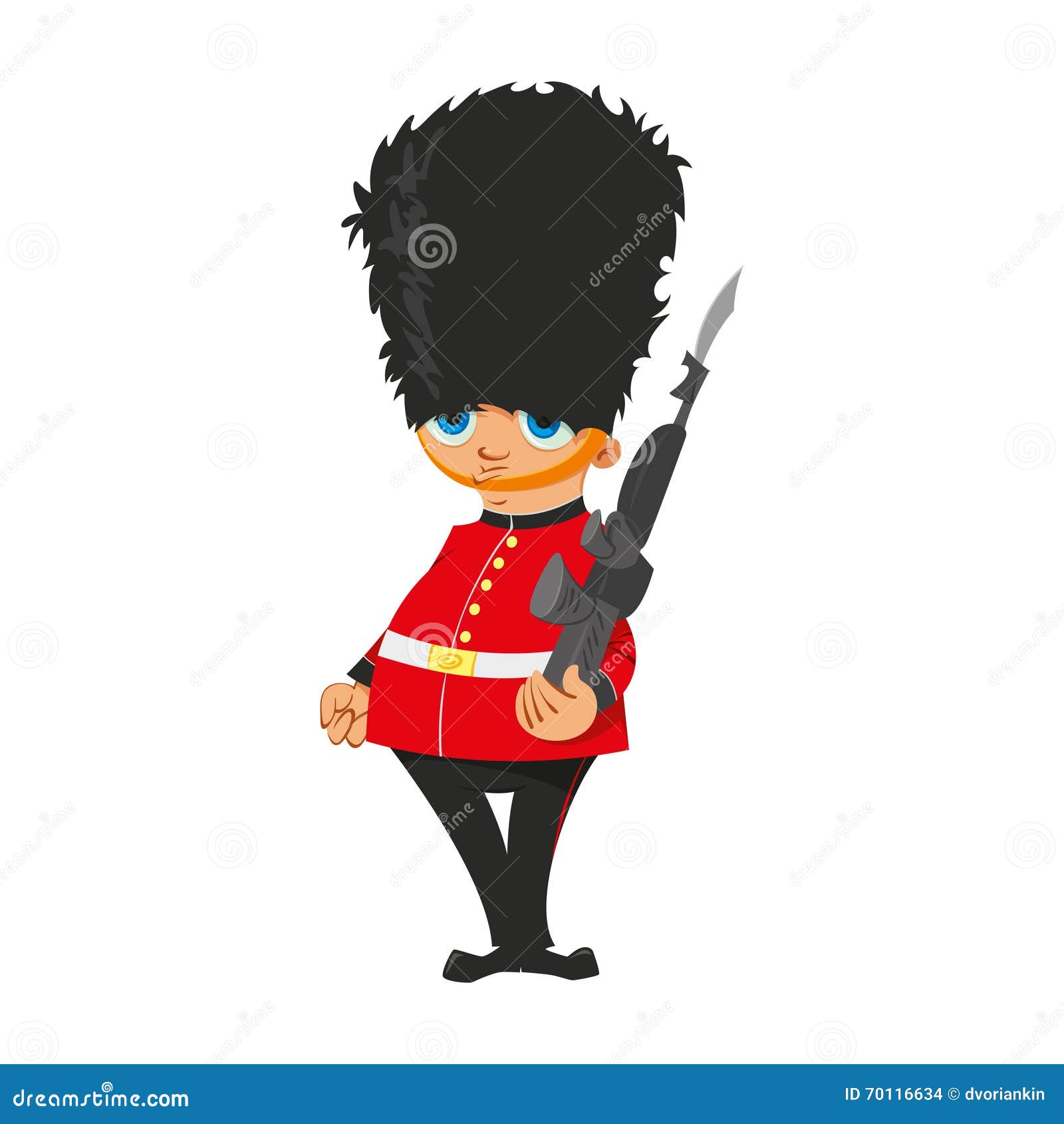 British Royal Guard stock vector. Illustration of male - 70116634