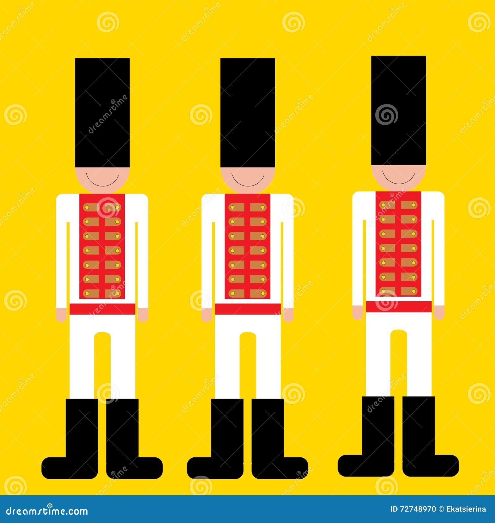 British Royal guards guard stock vector. Illustration of london - 72748970