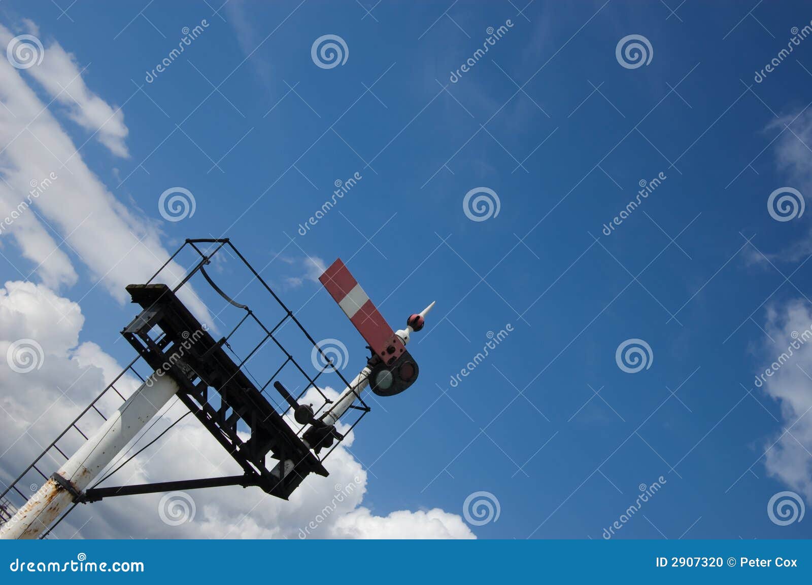 British Semaphore Home Signal Picture. Image: 2907320