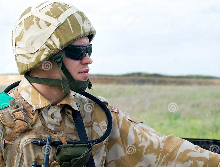 British soldier stock image. Image of goggles, male, britain - 10453715