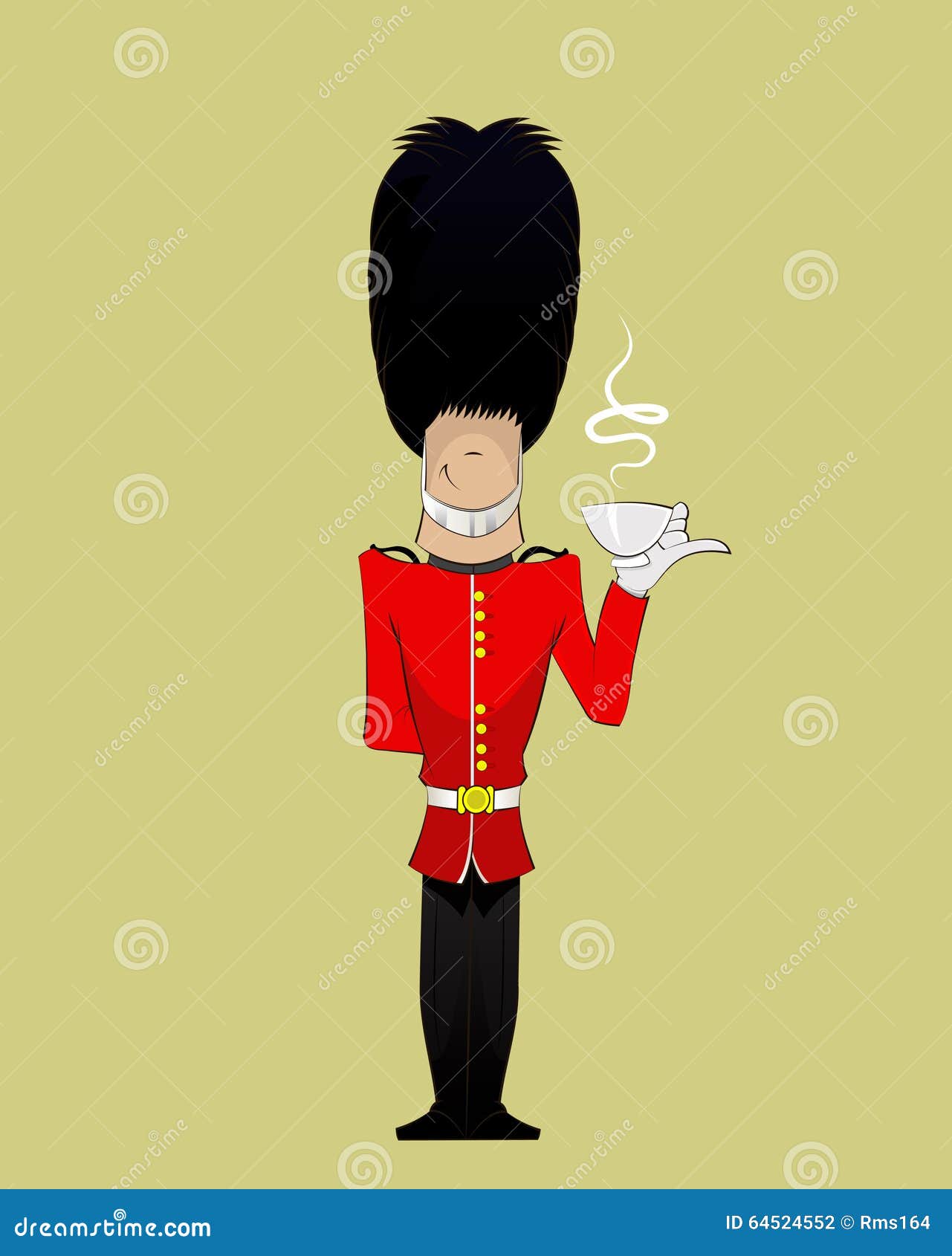 British Soldier Illustration Stock Vector - Illustration of nobility ...