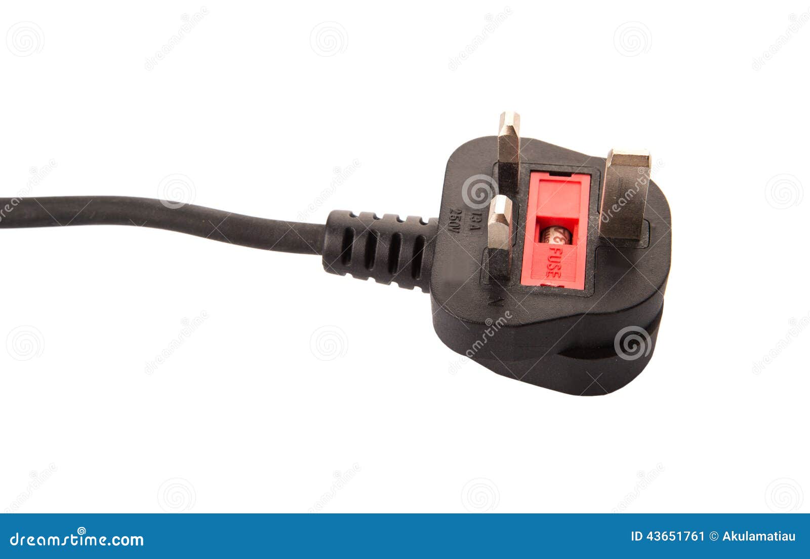 British Standard Plug II stock image. Image of power - 43651761