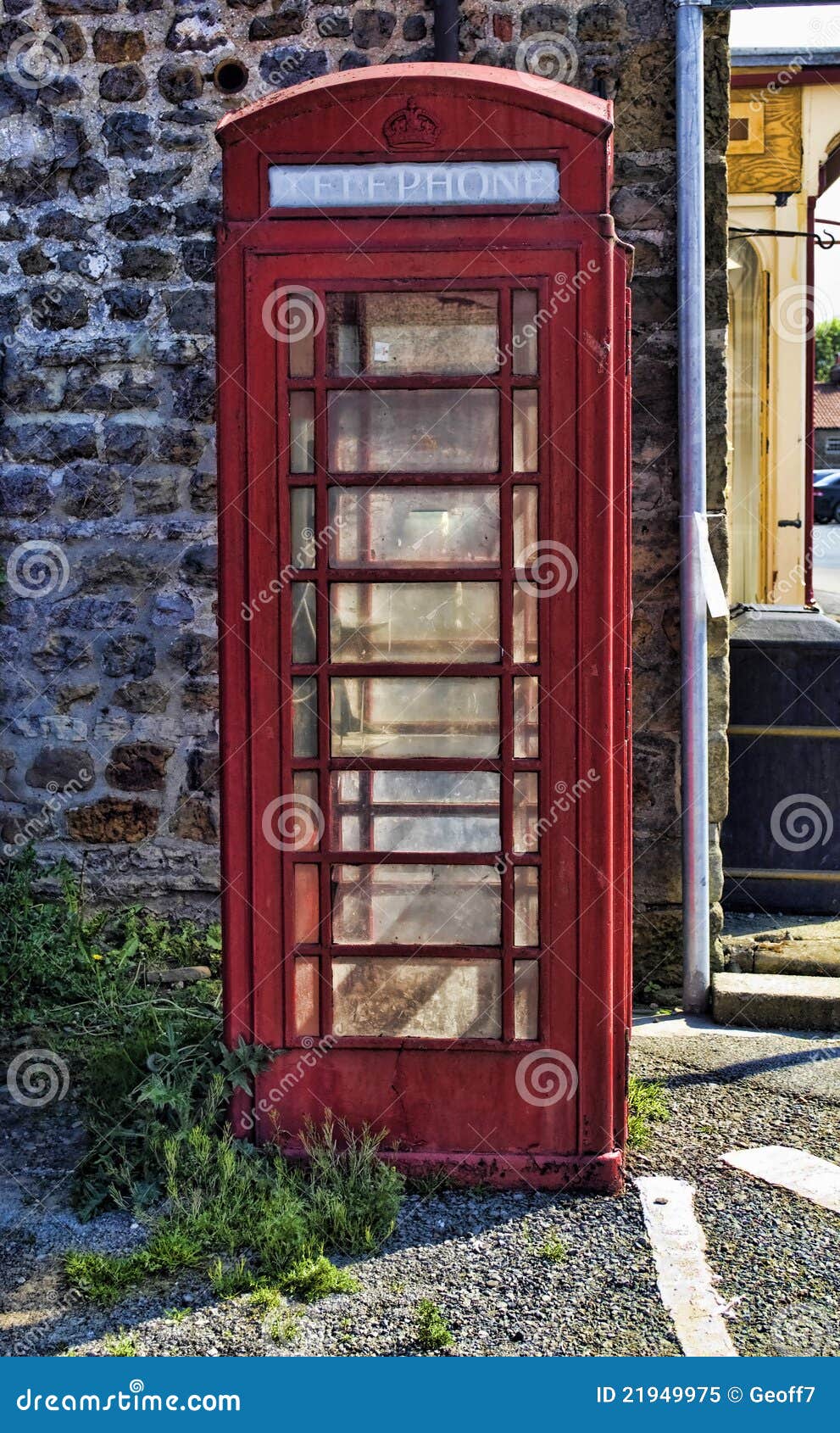 British telephone box stock image. Image of british, famous - 21949975