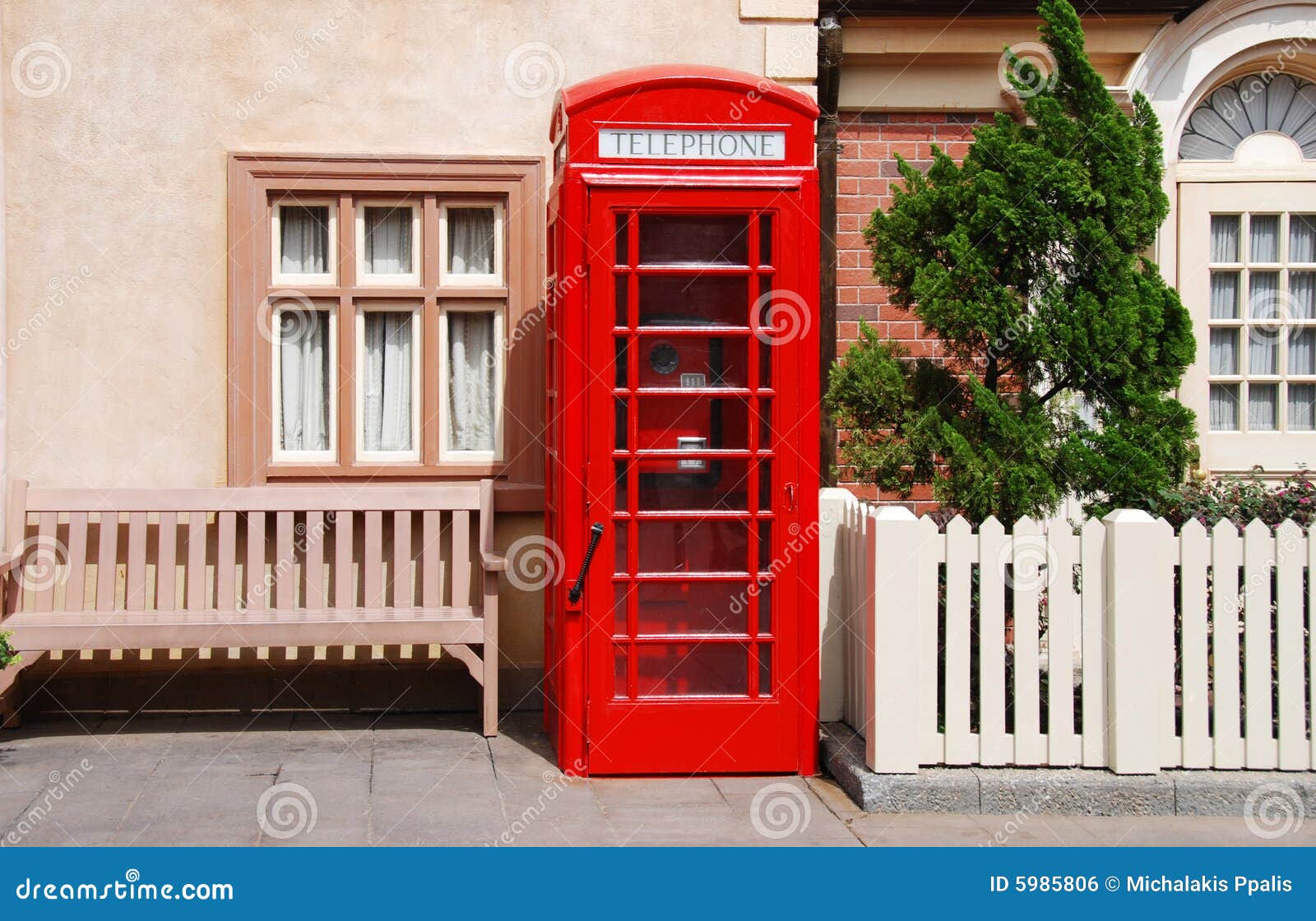 Old British Red Telephone Box And Red Letter Box Royalty-Free Stock ...
