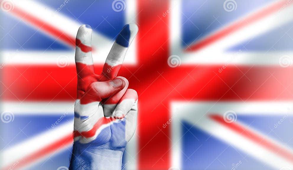 British victory stock image. Image of election, background - 25027223