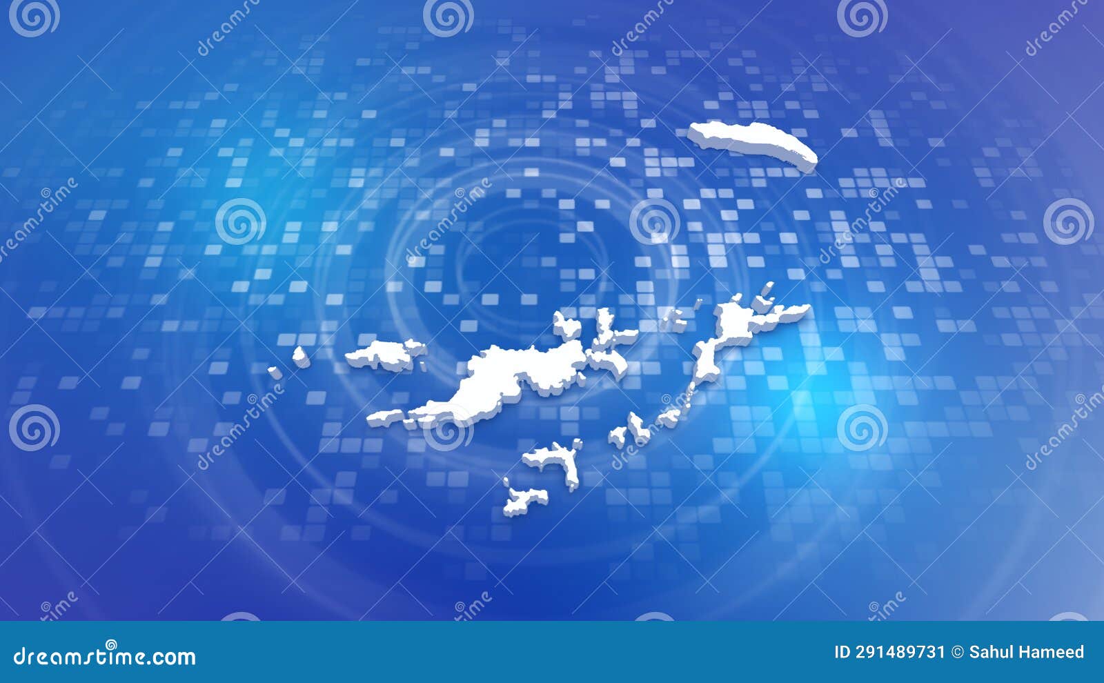 British Virgin Islands 3D Map Background Stock Image - Image of boxes ...