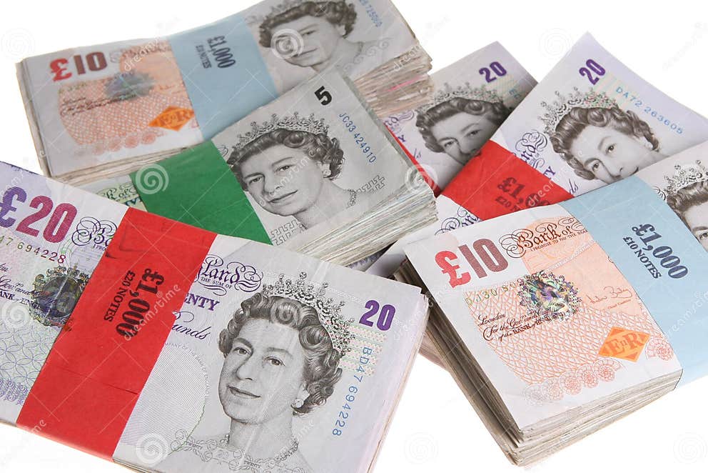 Britsh Pound Notes Currency Money Editorial Photo - Image of currency ...