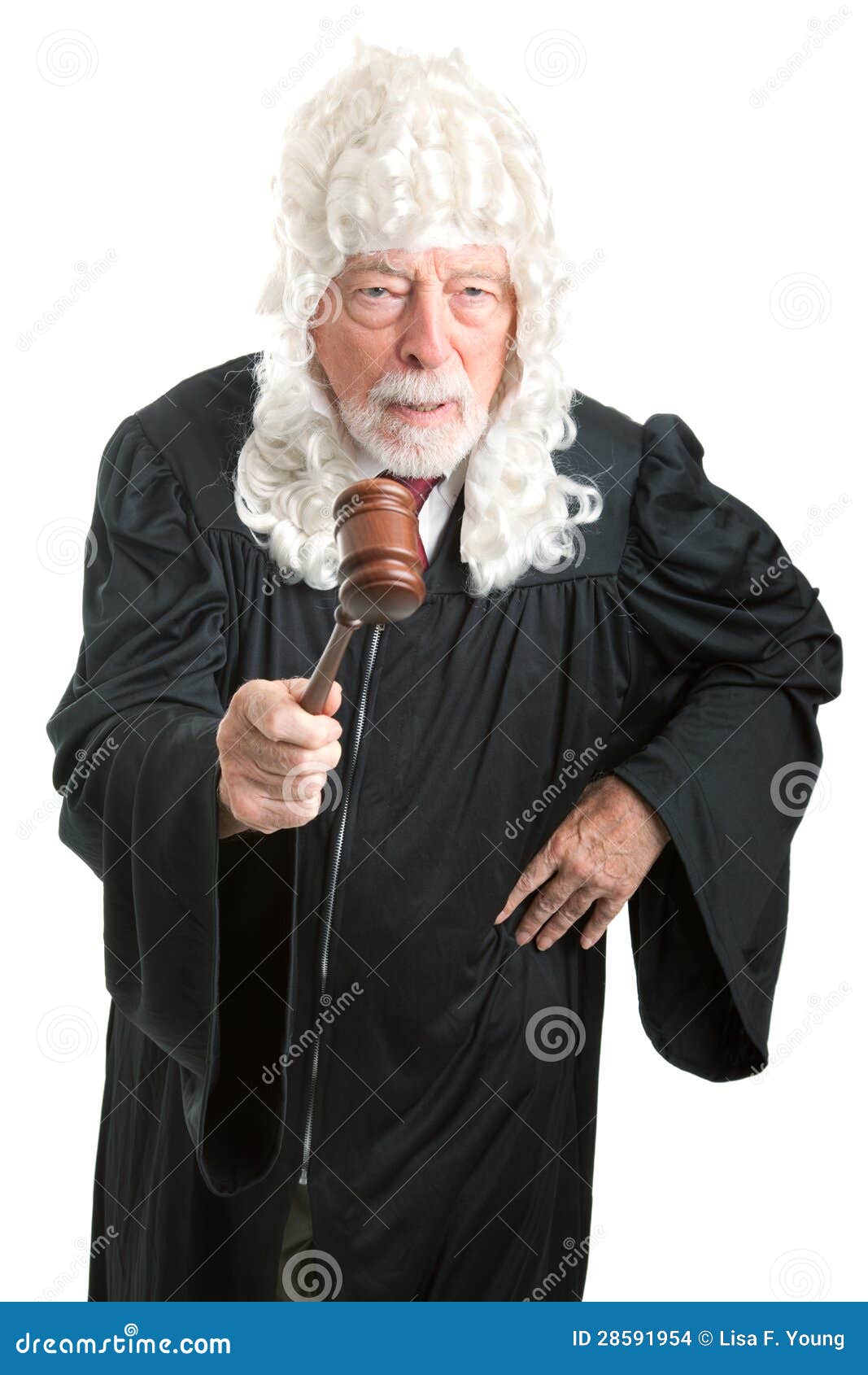 Brittisk Domare Med Den Ilskna Wigen - Arkivfoto - Bild av advokat ...