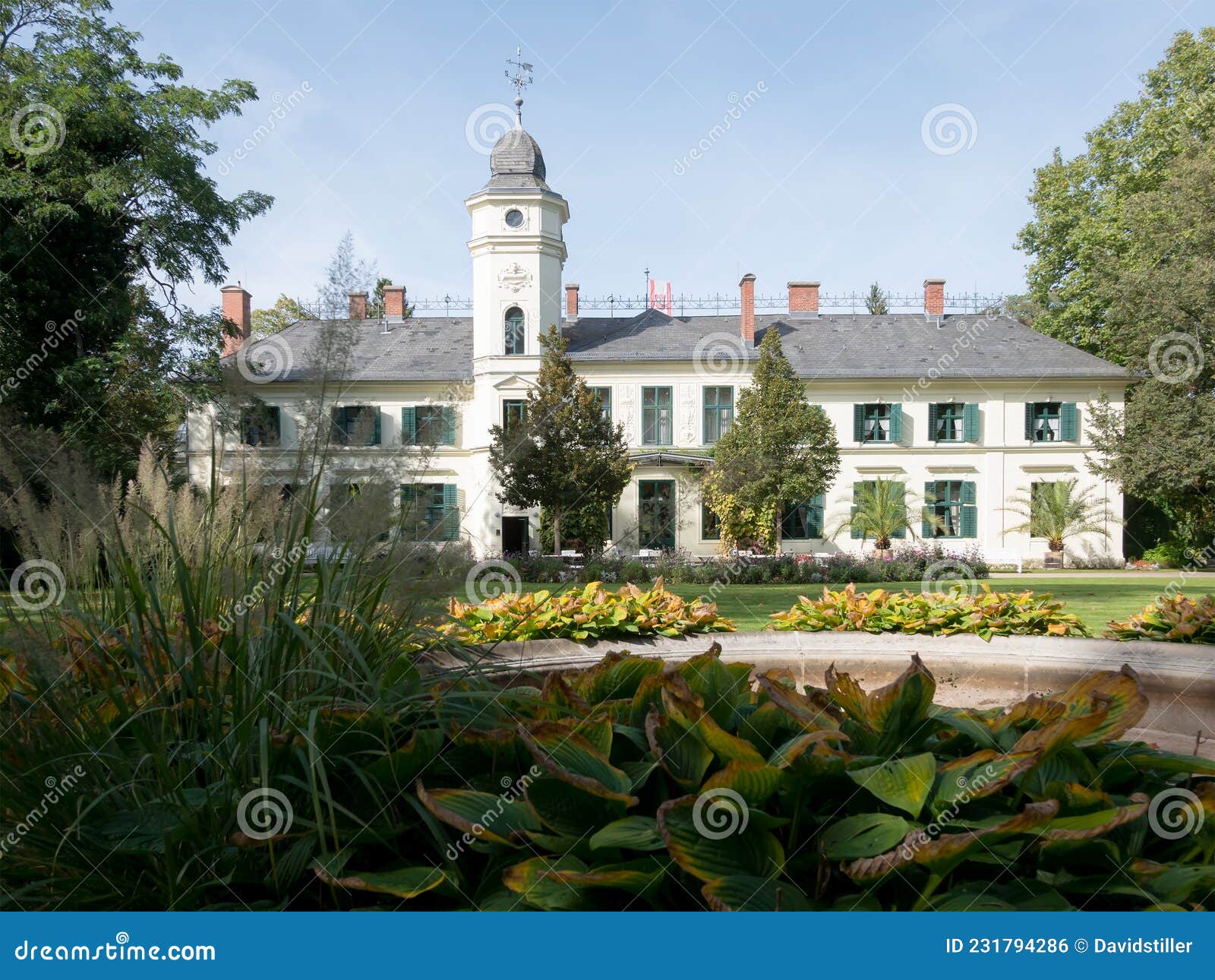 Britz Castle in Berlin, Germany in Summer Editorial Photo - Image of ...