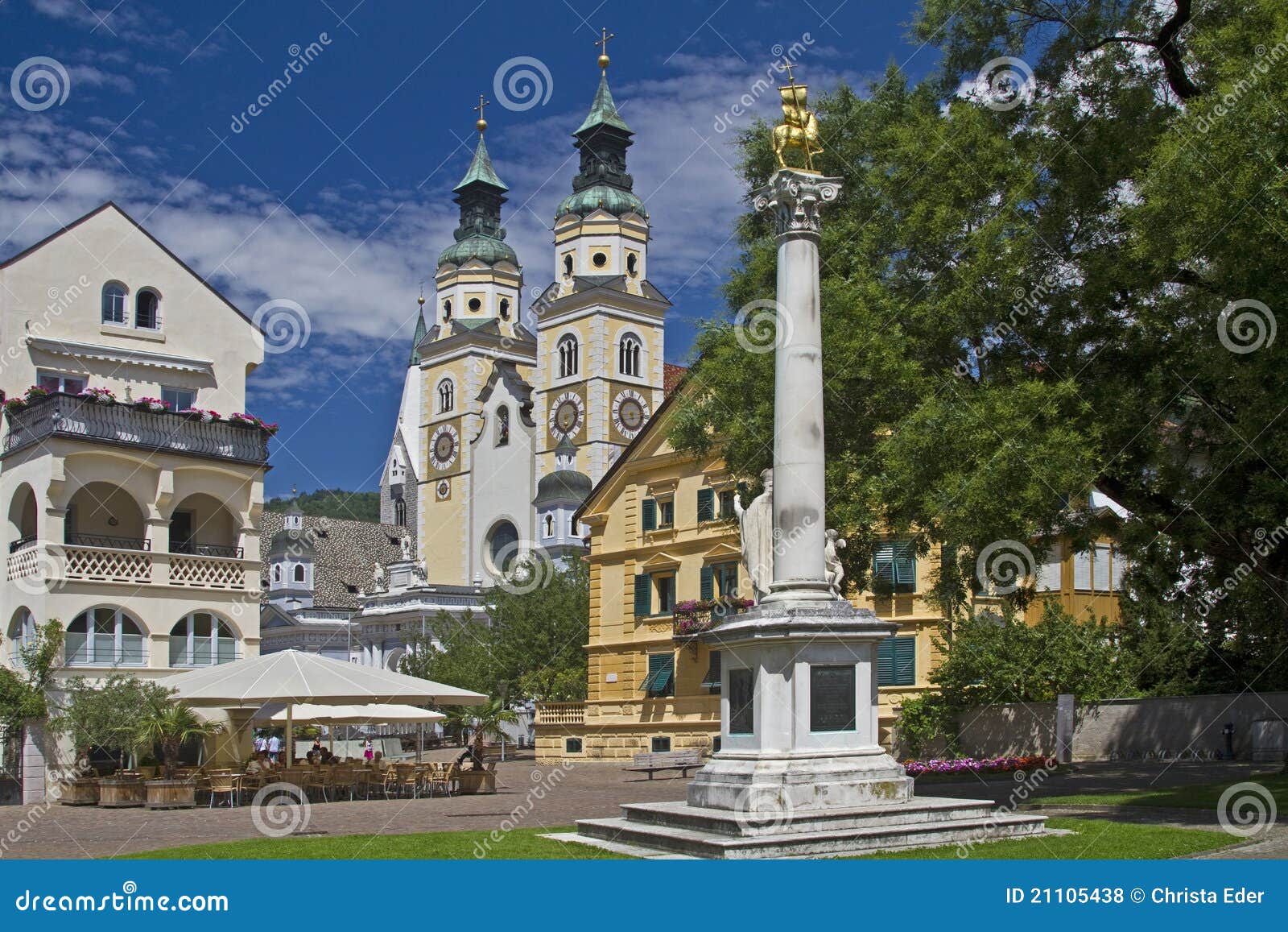 Brixen stock photo. Image of alto, tourism, alps, column - 21105438