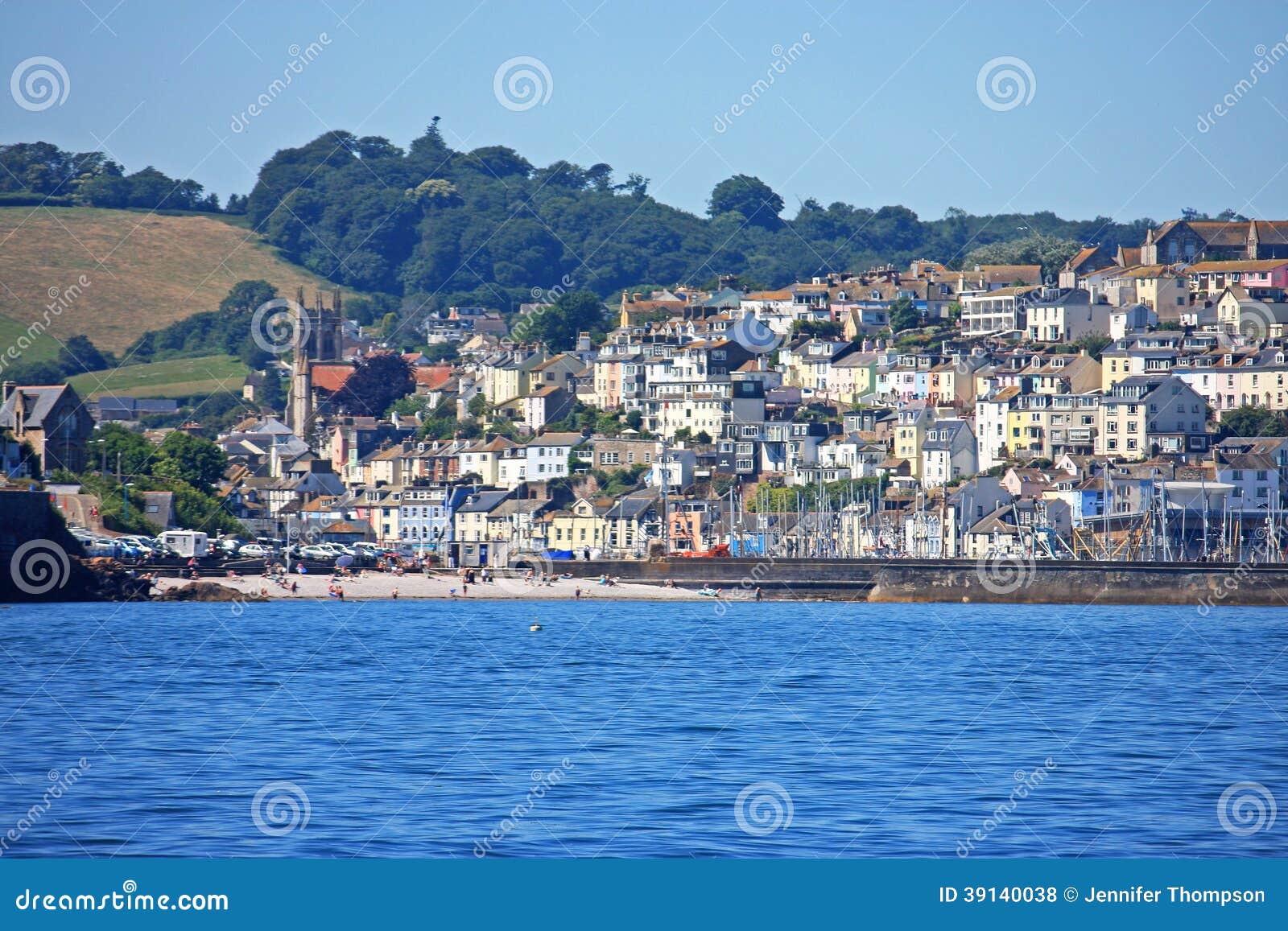 Brixham, Devon stock photo. Image of devon, coastal, quay - 39140038