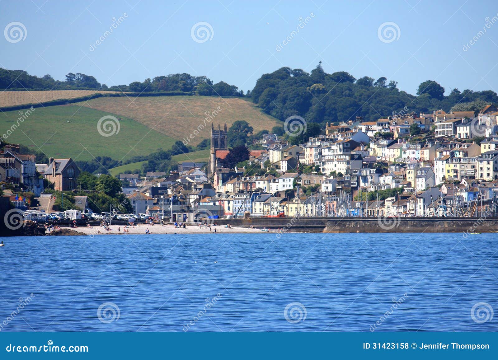Brixham, Torbay stock photo. Image of yacht, ocean, brixham - 31423158