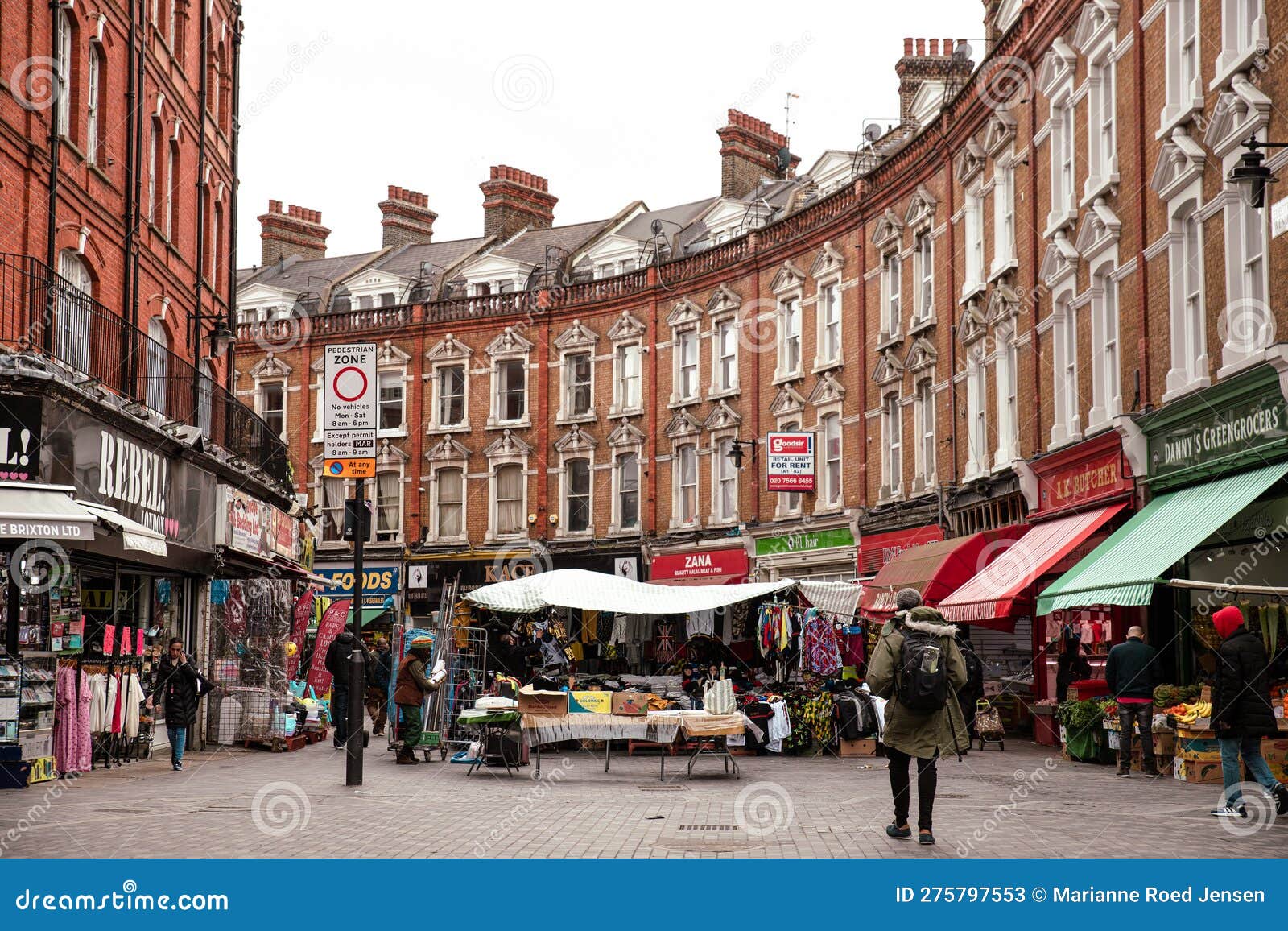The Brixton in London editorial stock photo. Image of urban - 275797553